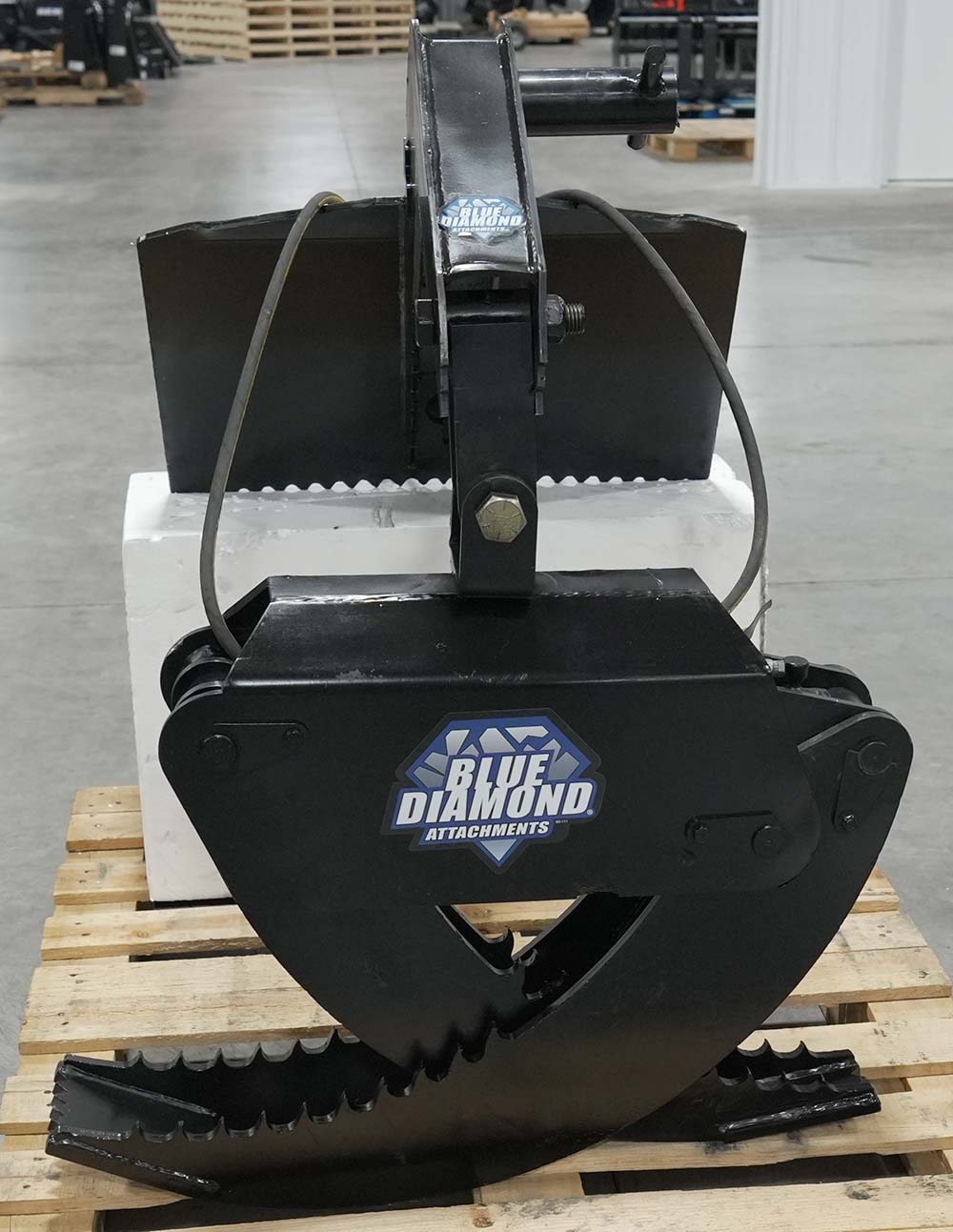 Mini Skid Steer Log Grapple for Sale | Blue Diamond Demo Unit Save 25%