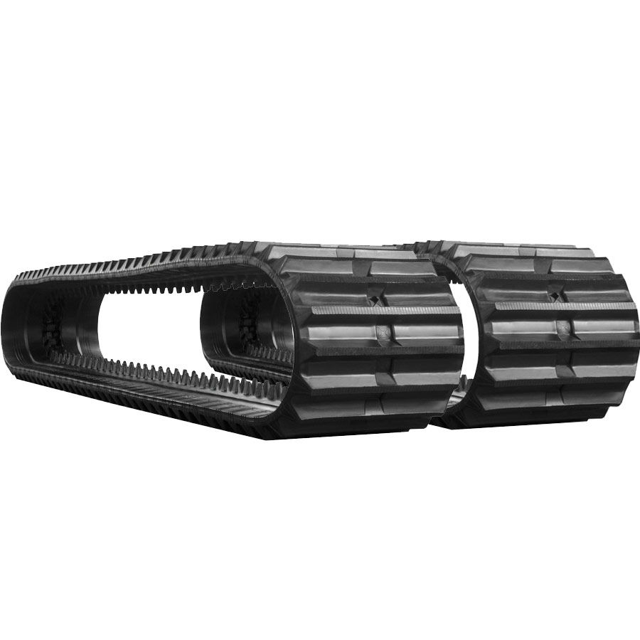 Set of 2 28" Heavy Duty Multi-Bar Pattern Rubber Track (700x100x98)